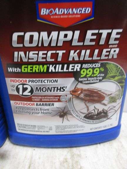 (2) Bio Advanced 1-gallon ready to use complete insect killer with ...