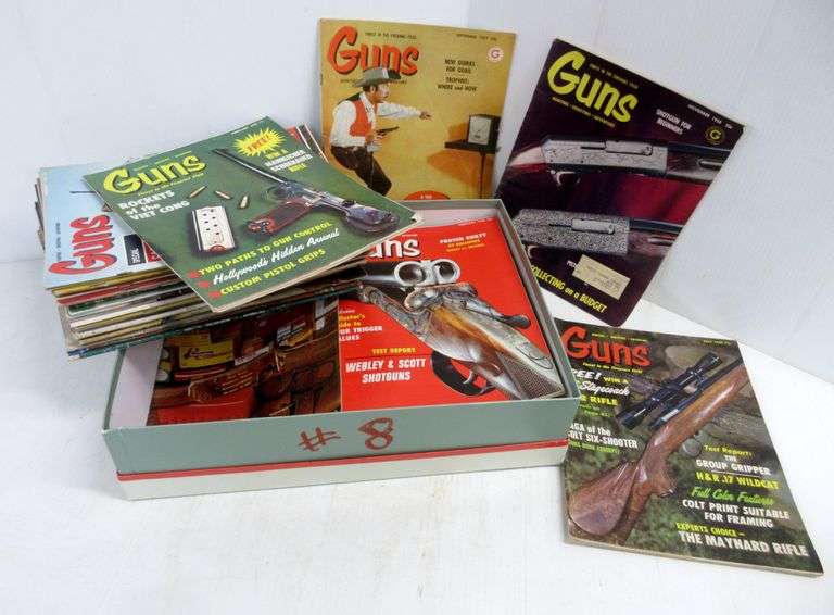 (40) Guns/Hunting magazines, includes: Guns, Gun world, Gun sports ...