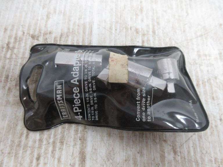 Craftsman adaptors and swivels, includes: One- Craftsman 4-piece ...