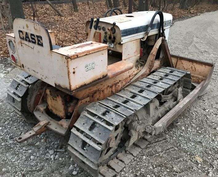 1959 Case 310C Bulldozer, 4-Cylinder Gas Engine, 2-Way Blade, Final ...