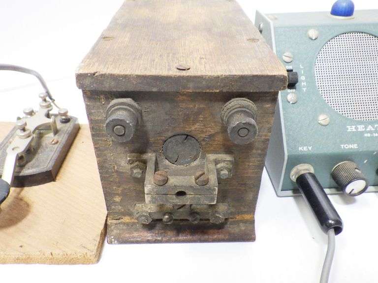 Antique Splitdorf Laboratory spark coil condenser from the 1890s, used ...