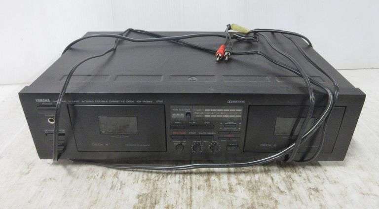 Yamaha double stack cassette deck, KX-W262, great - Albrecht Auction ...