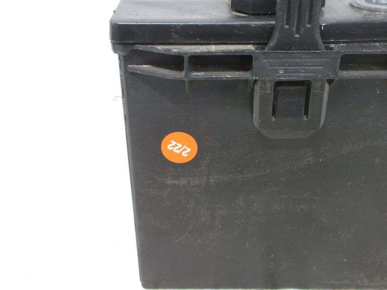 575 CCA Top post battery, 12.59V, tested and charged - Albrecht Auction ...