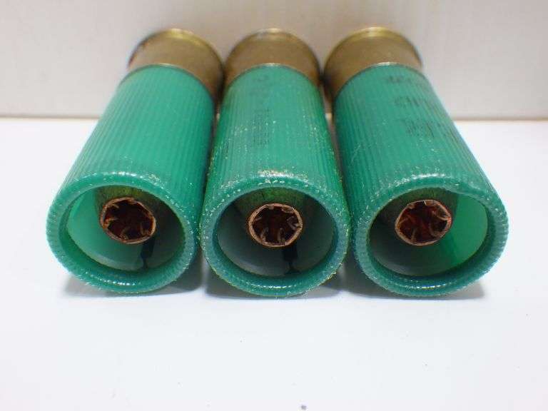 (14) 12-gauge 2 3/4" copper sabot shells - Albrecht Auction Service