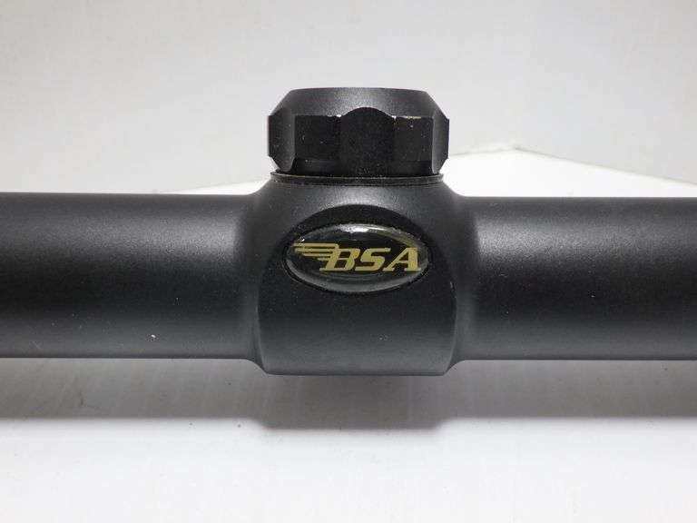 BSA 3-9x40 scope, like new - Albrecht Auction Service