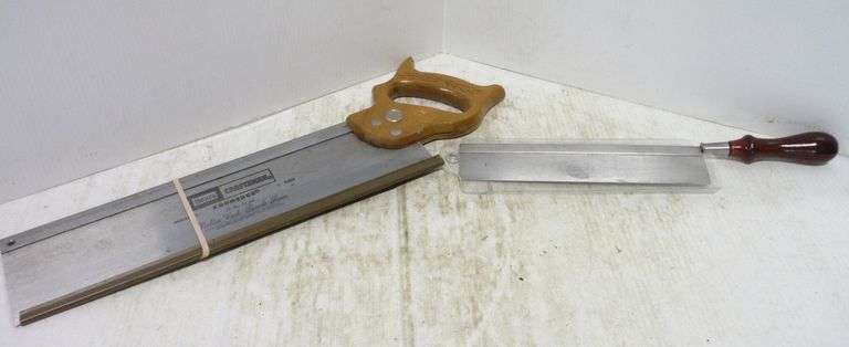 Craftsman satin back hand saw, 16" Blade; Nicholson No. 25 dovetail ...