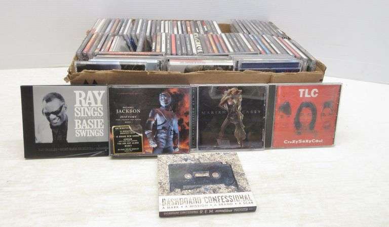 Over (100) Music CD's, includes: Indie Rock, Classic Rock, and ...