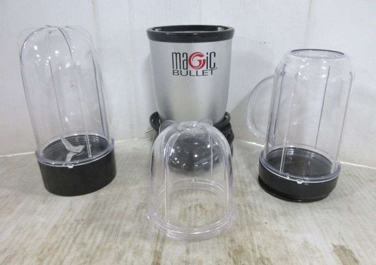 Magic Bullet model MB1001 blender with accessories, like new - Albrecht ...