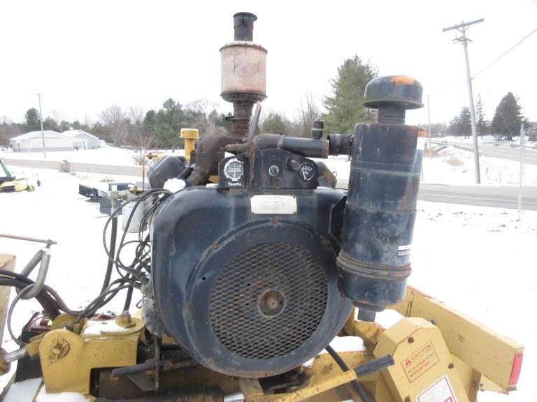 Rayco stump grinder, RG 1635A, Wisconsin VA65D engine with electric ...