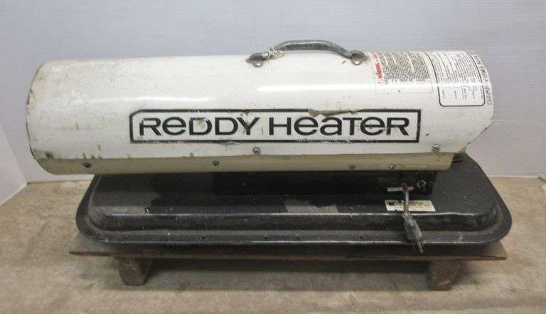 Reddy Heater kerosene heater, 30"W x 19"H, used - Albrecht Auction Service