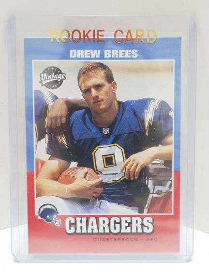 Older Drew Brees Upper Deck rookie card no. 251, first ballot hall of ...