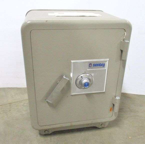 Sentry combination safe on wheels with combination, 17"W x 14"D x 23"H ...
