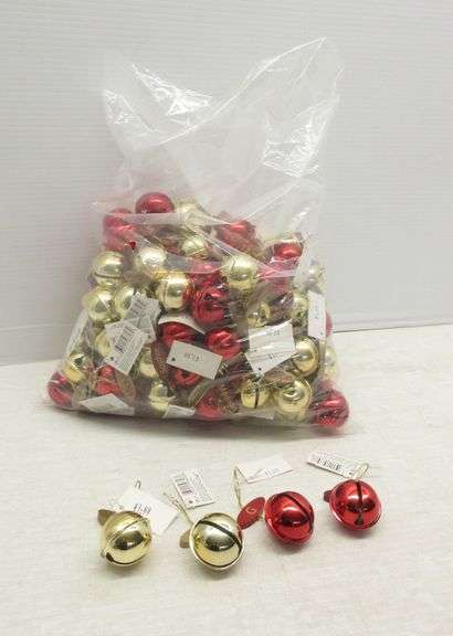 Bag of Russ brand bells with name tags on them, 1 1/4", new - Albrecht ...