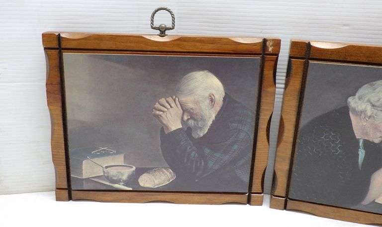 1960's Grace by Eric Enstrom print on solid wood and Gratitude by Jack ...