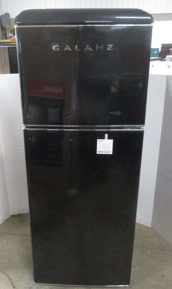 Galanz retro 10.0 cu. ft. refrigerator, 24"W x 25"D x 62"H, works ...