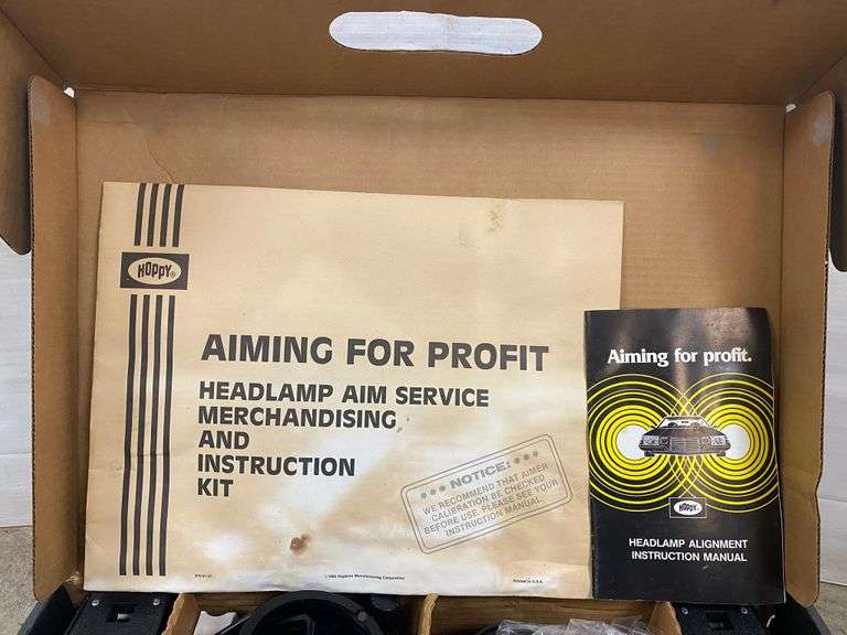 Hoppy headlight aimer kit - Albrecht Auction Service