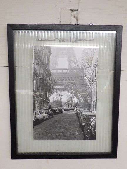 Somewhere to go, "Street of La Tour Eiffel," by Clay Davidson, bevel ...