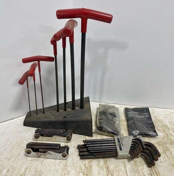 Craftsman allen wrenches, Metric and American; Bondhus allen set ...