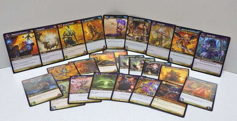 (25) World of Warcraft cards - Albrecht Auction Service