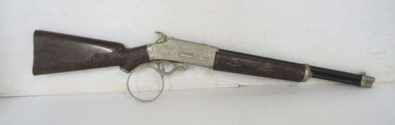 The Rifleman toy gun, part No. 2857699, made by Hubley, 32"L x 4", used ...