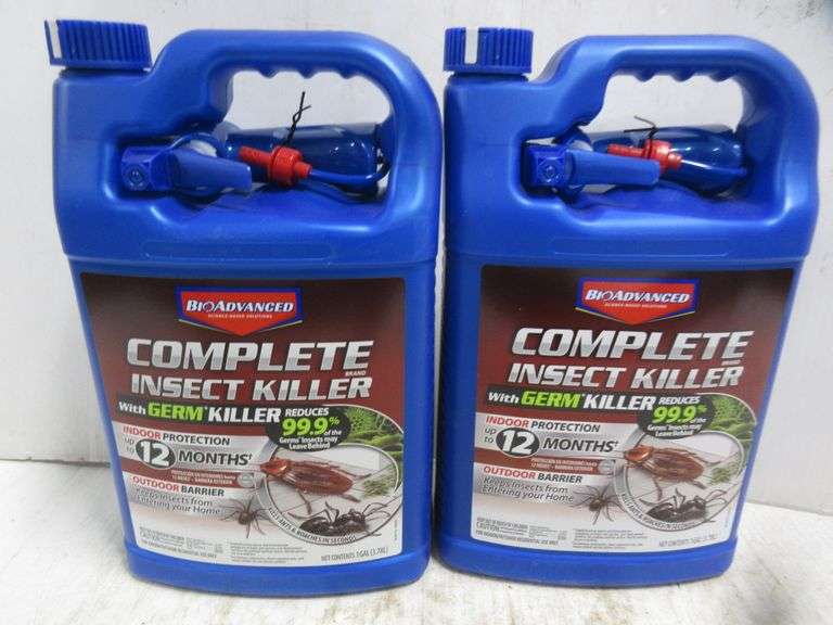 (2) Bio Advanced 1-gallon ready to use complete insect killer with ...
