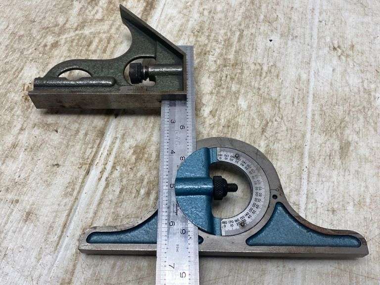 Combination square protractor - Albrecht Auction Service
