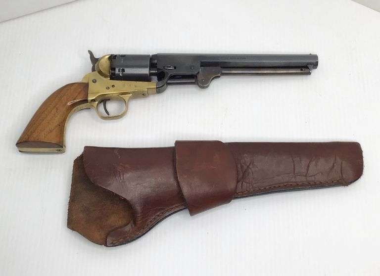 Hawes Firearms 1851 Navy .36 Caliber Cap and Ball Black Powder 6-Shot ...