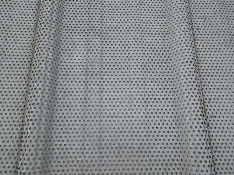 (57) Pieces of White Perforated Liner Pole Barn Panels - Albrecht ...