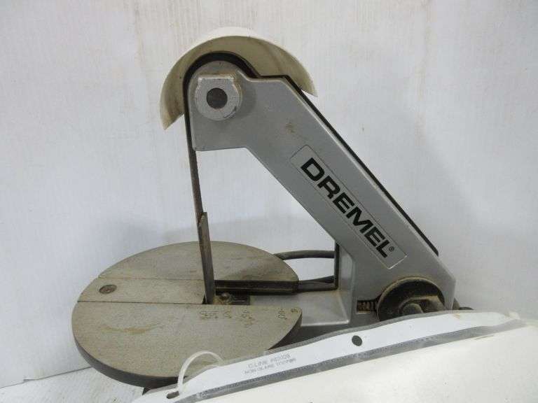 Dremel 1" belt sander, model 1631, used, works as it should - Albrecht ...