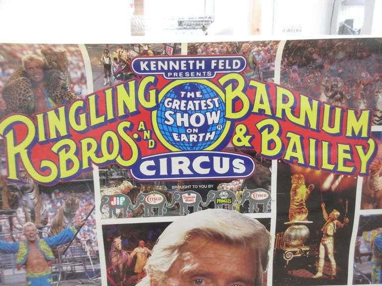 (2) Ringling Brothers and Barnum and Bailey Circus Posters, Featuring ...