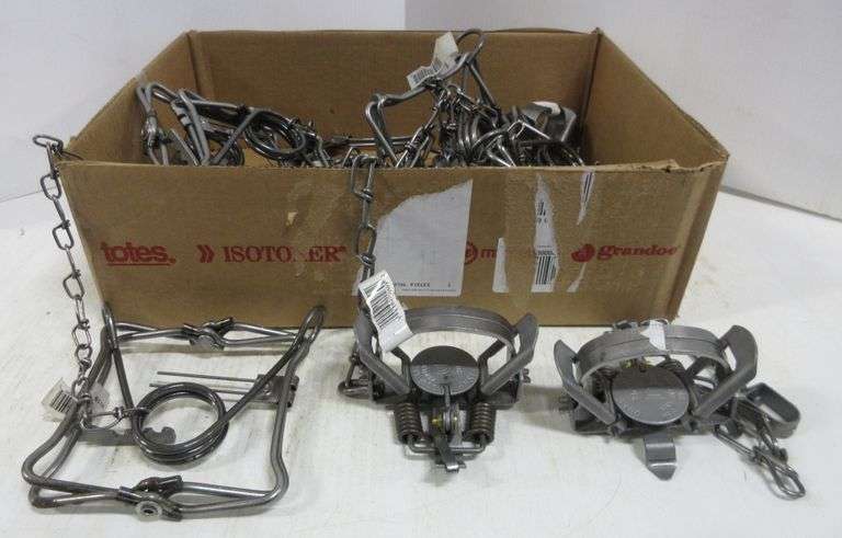 (6) Duke 110 Traps, and (6) Duke No. 1 Coil Spring Traps - Albrecht ...