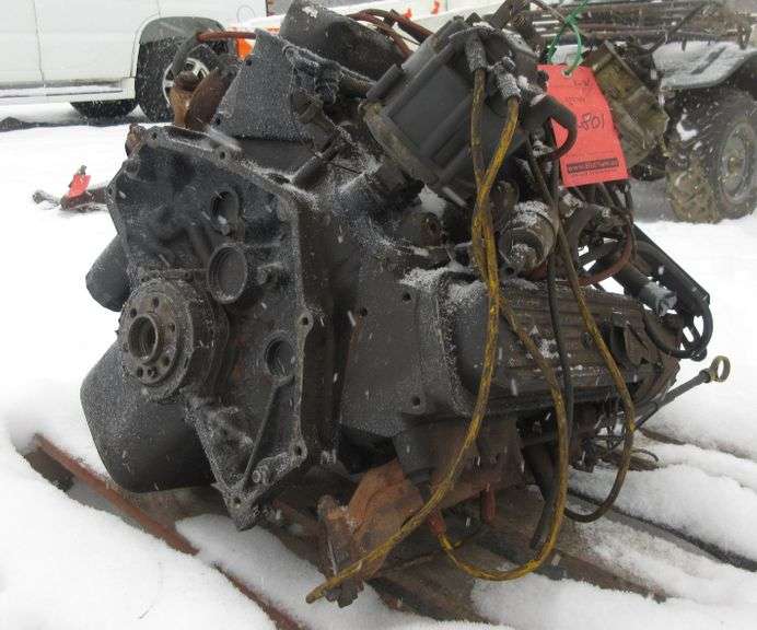 1981 Chevy Truck Motor, 4.3L, Has 115,000 Miles According to Reader ...