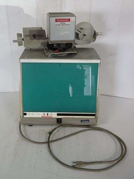 Recordak film Reader, 310A - Albrecht Auction Service
