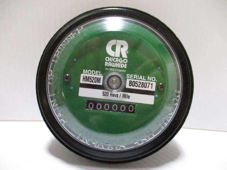 Hubometer model HM520M, mount on wheel to keep track of miles for ...