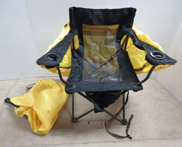 One-Person Collapsible Ice Shanty with Built in Chair - Albrecht ...