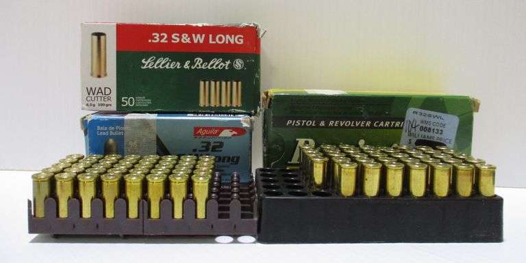 (39) Remington .32 S&W long 98-Grain cartridge; (40) .32 S&W long ...