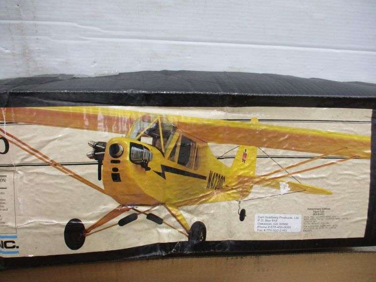 Carl Goldberg anniversary edition Piper Cub RC airplane kit no. K-63 ...