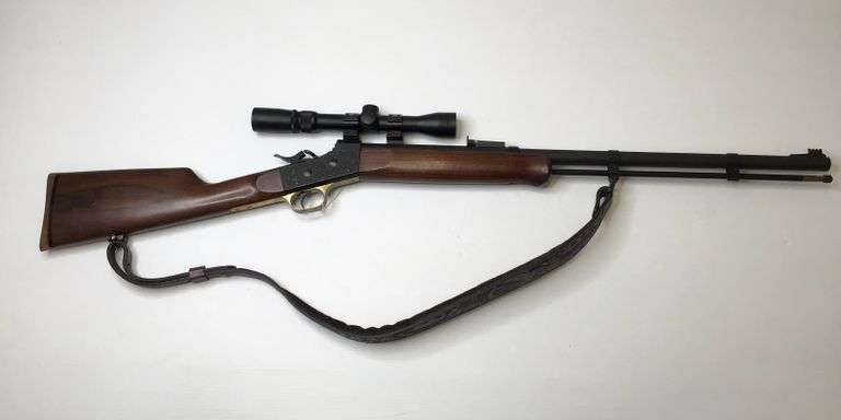 50-Cal. Rolling Block Muzzleloader Made by Pedersol for Cabelas has ...