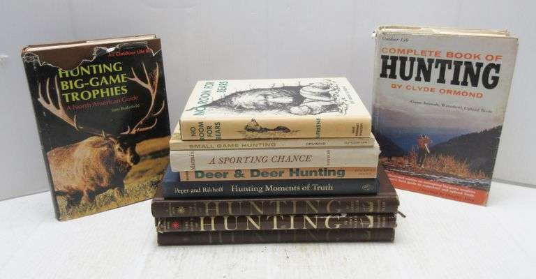 (10) Big Game Hunting Books - Albrecht Auction Service