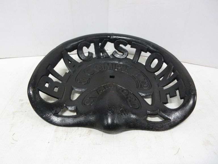 Blackstone tractor seat - Albrecht Auction Service