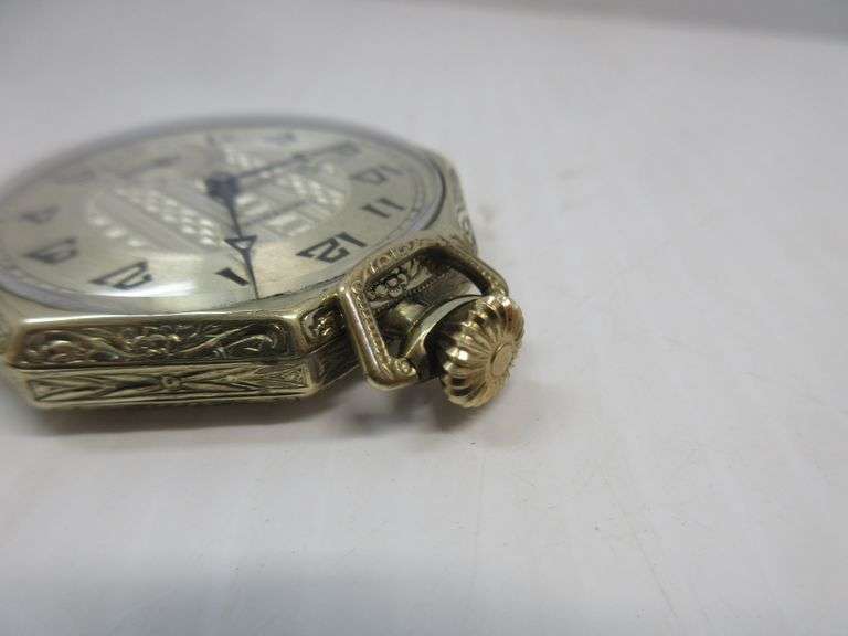 Antique Montrose (Swiss) Pocket Watch, Gold Filled Empress Case, Art ...