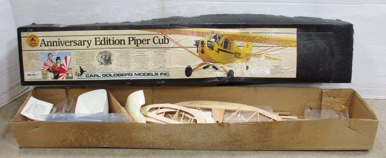 Carl Goldberg anniversary edition Piper Cub RC airplane kit no. K-63 ...