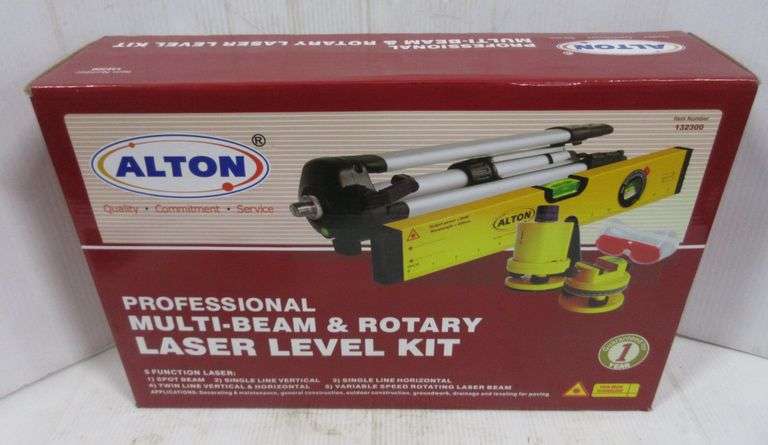 Alton Professional Multi-Beam and Rotary Laser Level Kit - Albrecht ...