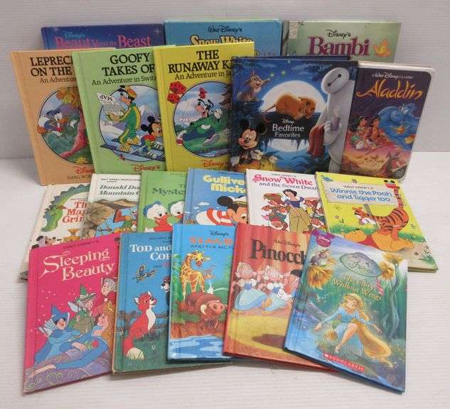 Disney Hardcover Children's Book Collection, and VHS Tape - Albrecht ...