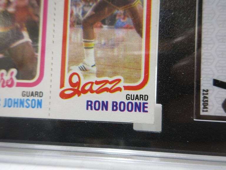 1980-1981 Topps Basketball Magic Johnson Rookie Card No. 66, Graded 7 ...