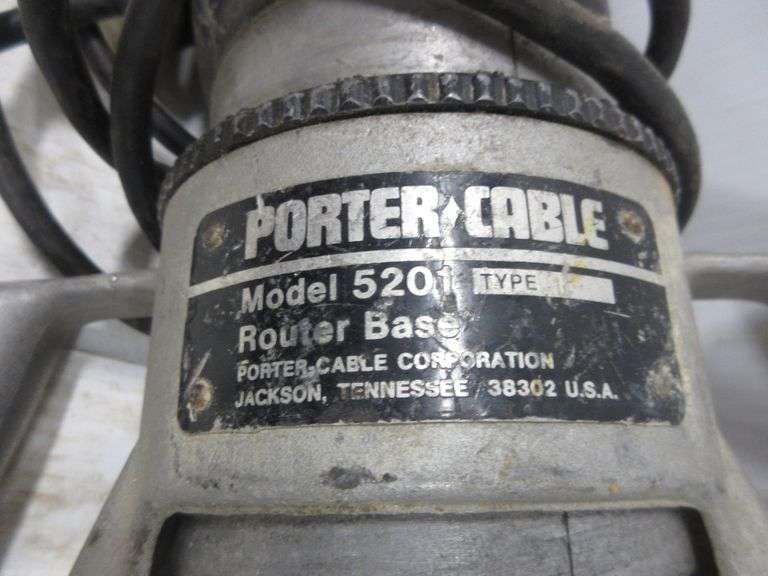 Porter Cable model no. 5201 Industrial Router, Router Base with EHD ...