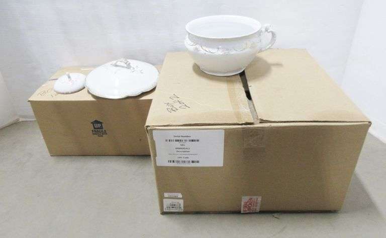 Chamber pot set - Albrecht Auction Service