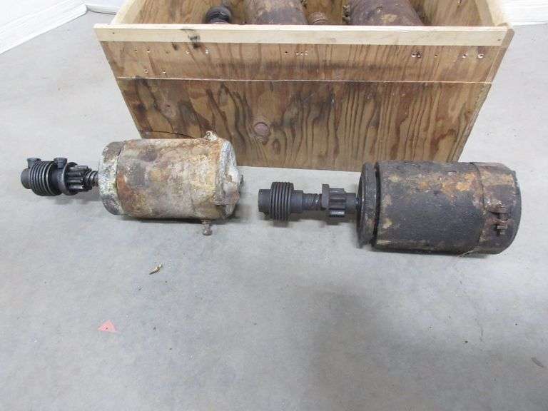 (6) Flathead Ford starters, cores for rebuilds, as is - Albrecht ...