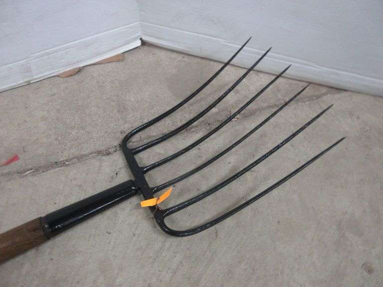 Six-tine fork, reconditioned, like new - Albrecht Auction Service