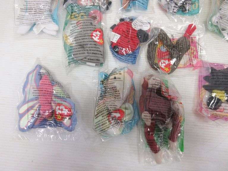 (18) 2000 Teenie beanie babies new in packages, complete set, includes ...